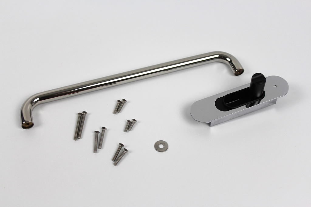 Mobella High Seas Handle Kit For Talon Door Latch-chrome | Flounder ...