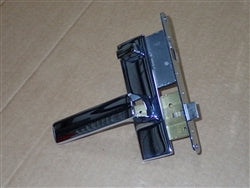 Mobella McCoy Star Privacy Lock with Deadbolt - Chrome Swing Door ...