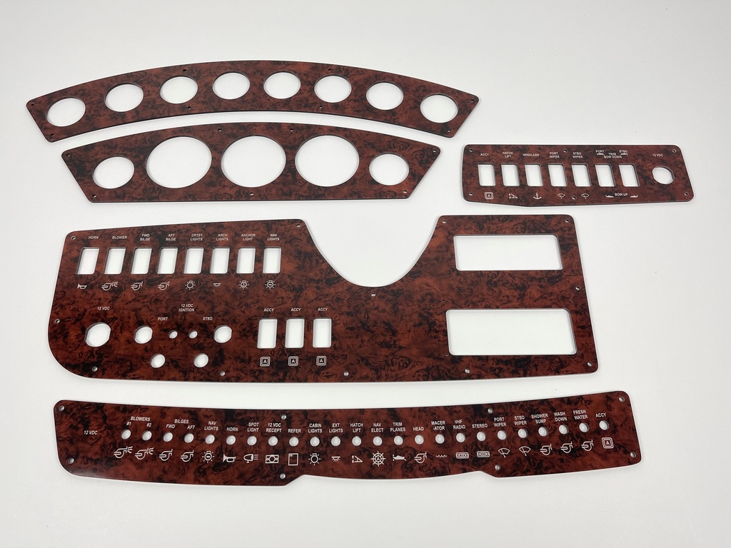 Dash Instrument Panel Set Bayliner 335 | Flounder Pounder Marine