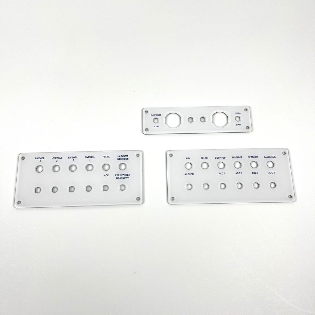 Pathfinder Switch Panel Set (3 pcs) | Flounder Pounder Marine
