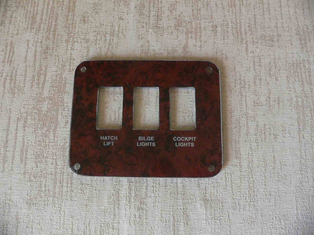 330 370 Express Cruiser Transom Panel 2 | Flounder Pounder Marine