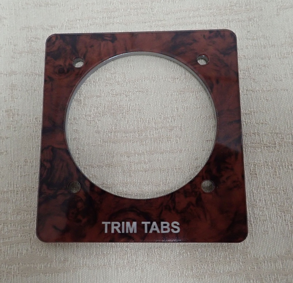 Trim Tabs -Surround for Bennett EURO STYLE Switch | Flounder Pounder Marine