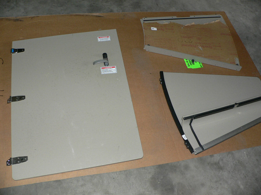 Cabin Companionway entry door assembly with slide hatch D- Sea Ray 390 ...