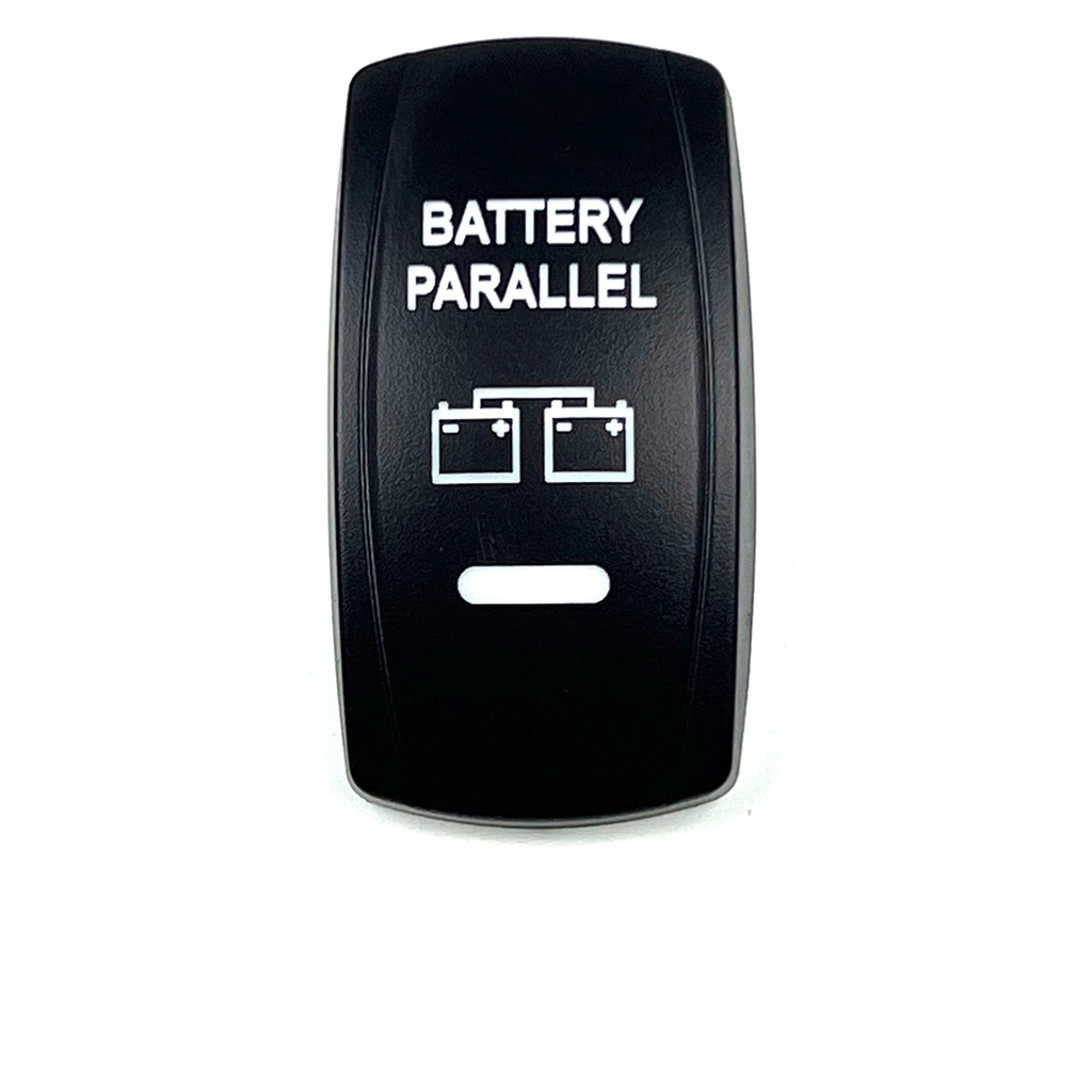 C5 Engraved Actuator/Cover : BATTERY PARALLEL | Flounder Pounder Marine